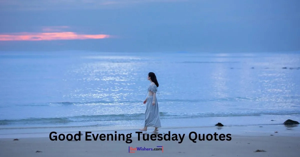 150+Top Good Evening Tuesday Quotes to Share 2026 - getwishers.com