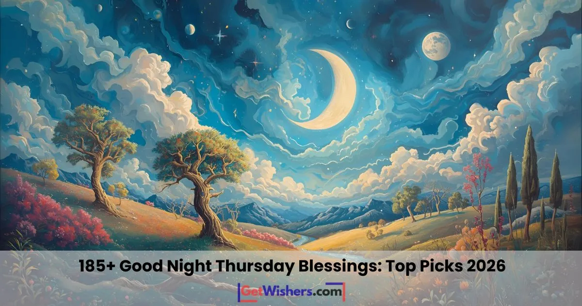 185+ Good Night Thursday Blessings & Wishes: Top Picks 2026 ...