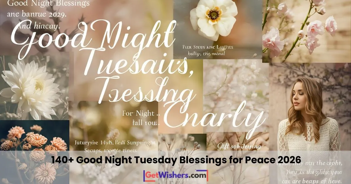 140+ Good Night Tuesday Blessings & Wishes for Peace 2026 - getwishers.com